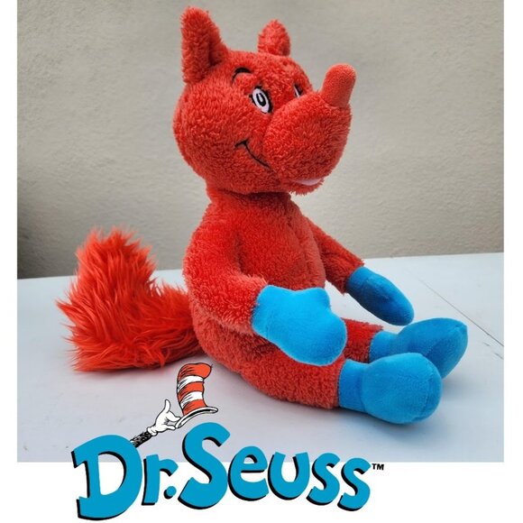 Dr. Seuss | Toys | Fox In Socks Dr Seuss Plush Toy Stuffed Animal ...